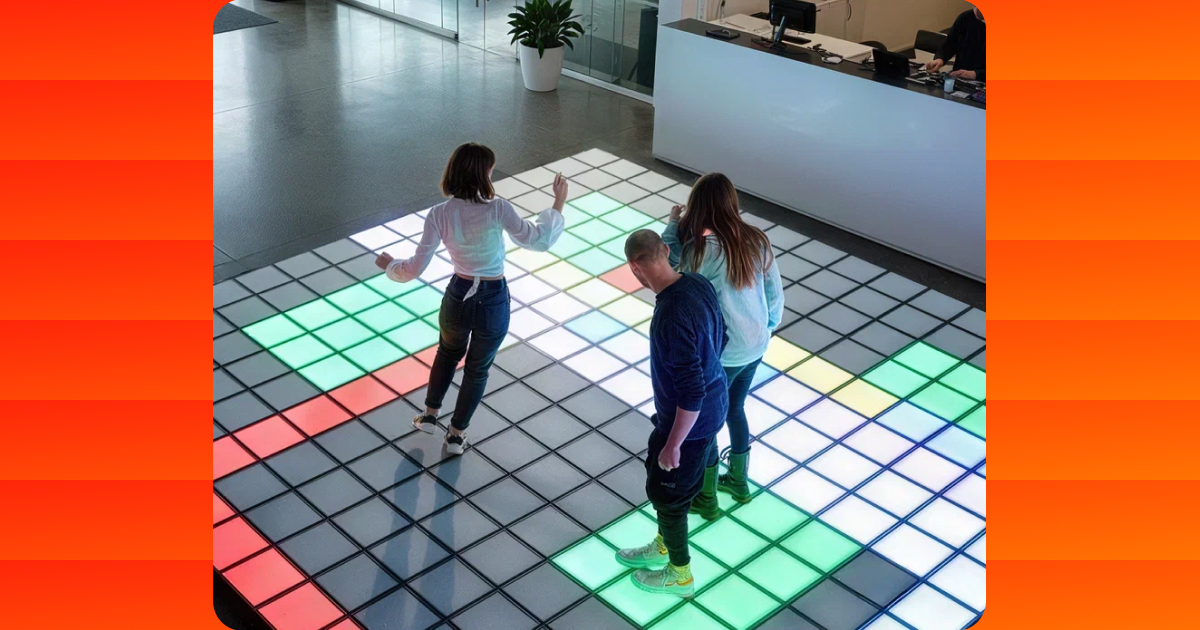 Pixel floor. Аркадный пиксель пол в аренду