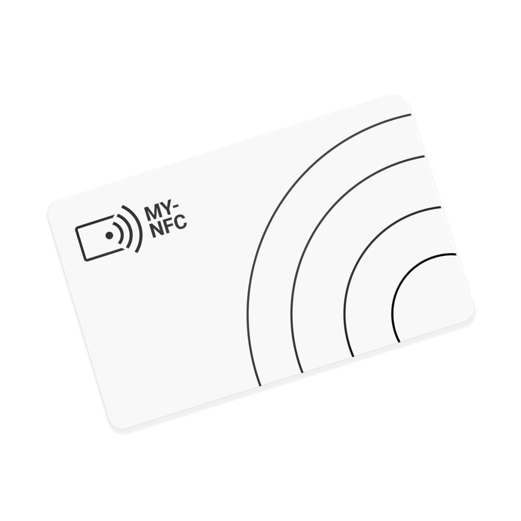 Купить визитку с NFC (пластик, монохромная) в Москве - пластиковые ...
