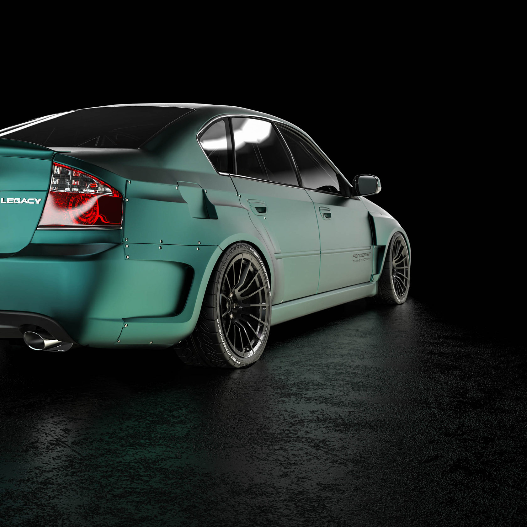 Rear Spoiler SUBARU Legacy B4 06-09