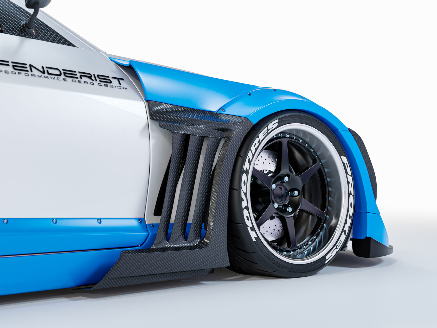 FENDERIST SPEC R Full kit / WIDE BODY KIT Mazda RX-8 2003-2008