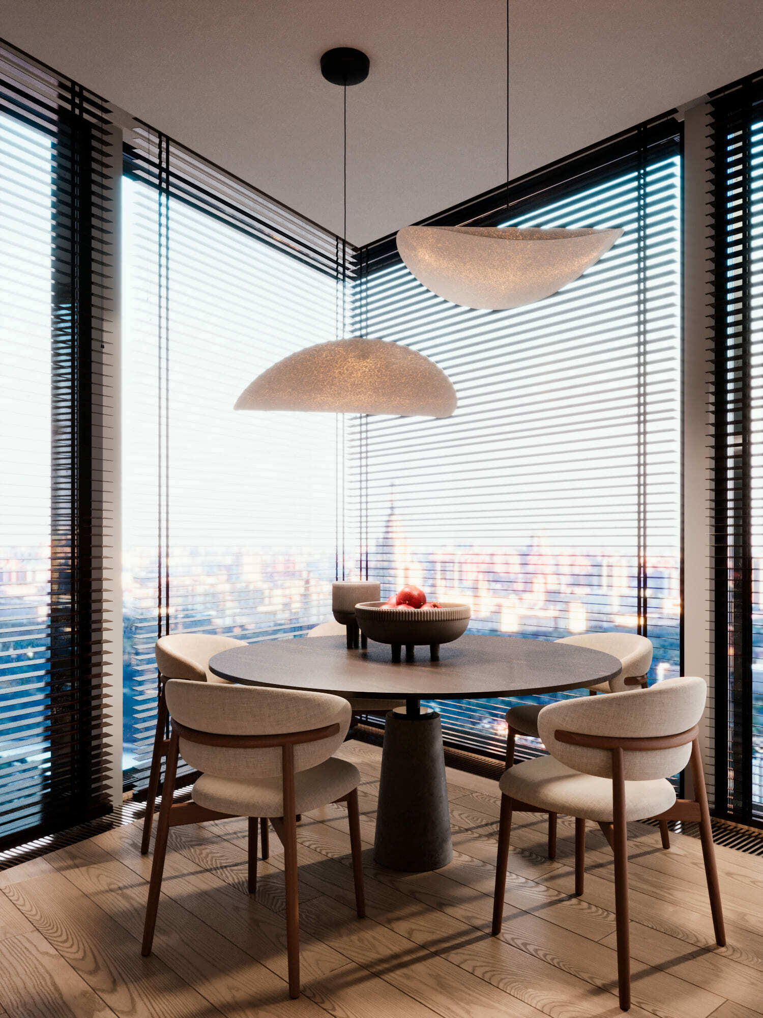 Реализация проекта интерьера квартиры в Capital Towers от Archidica