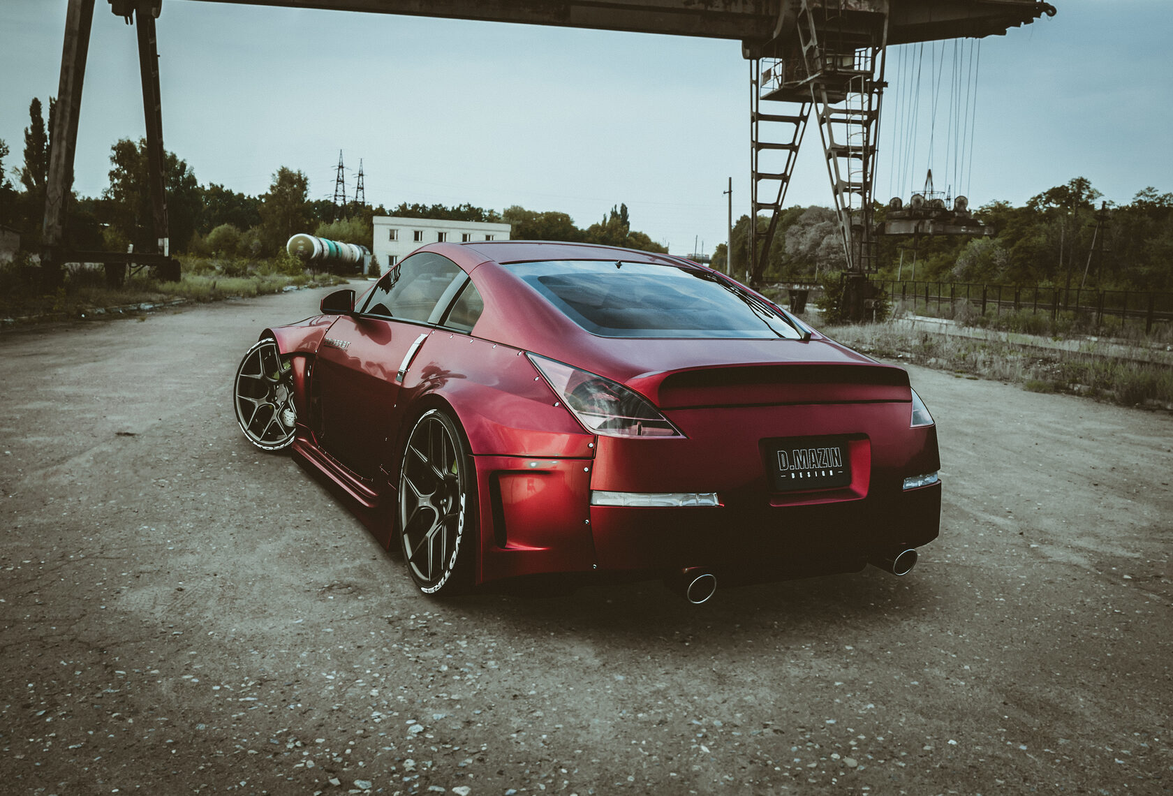 URBAN-R STREET Set / WIDE BODY KIT NISSAN 350Z / FAIRLADY Z 07-08