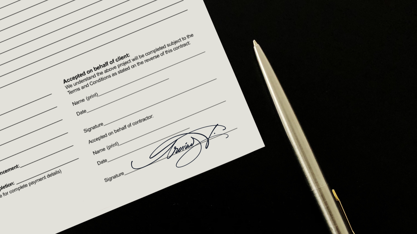 SignaturePro – 100% handcrafted signatures