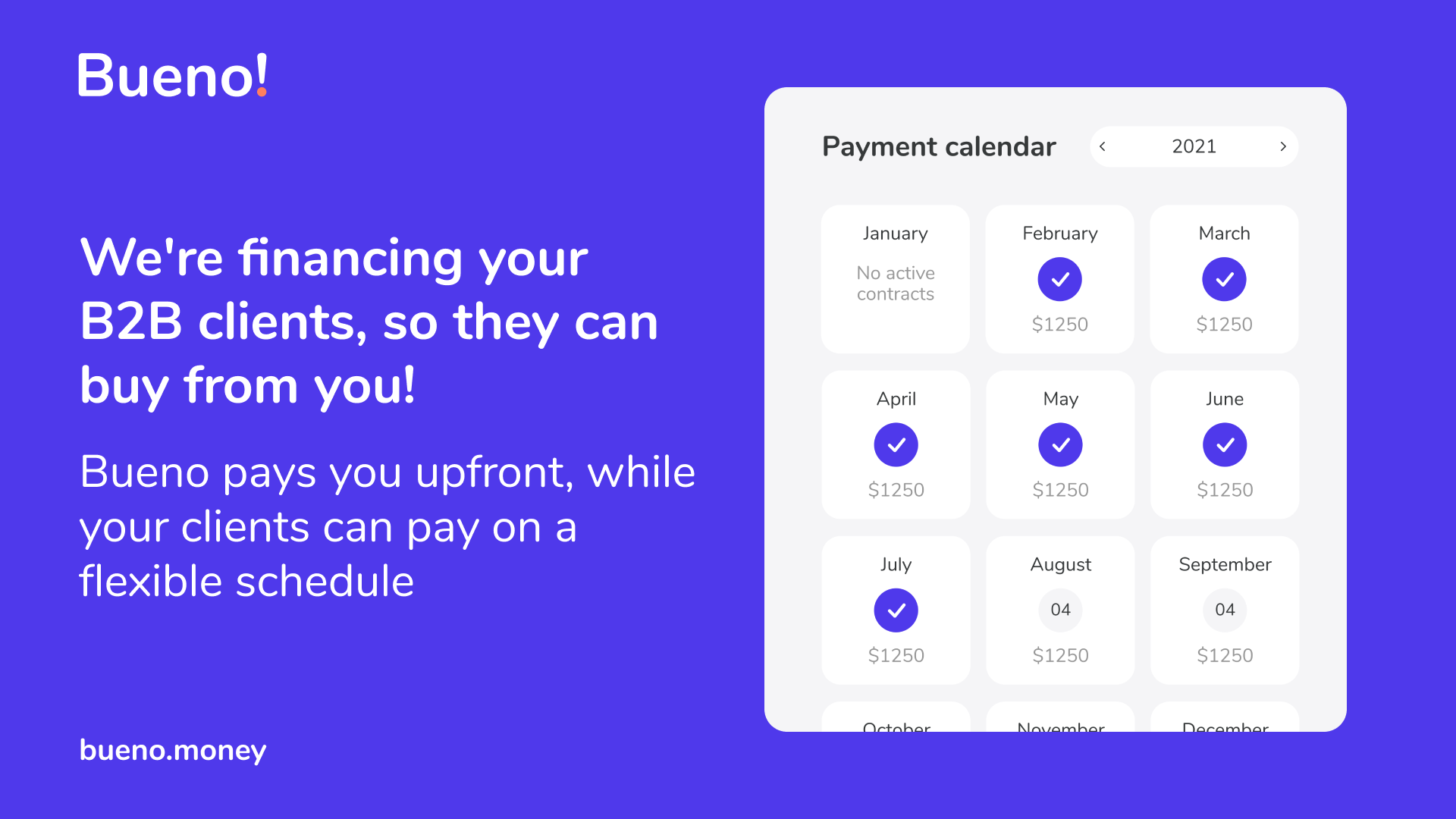 Get paid upfront - finance your B2B sales