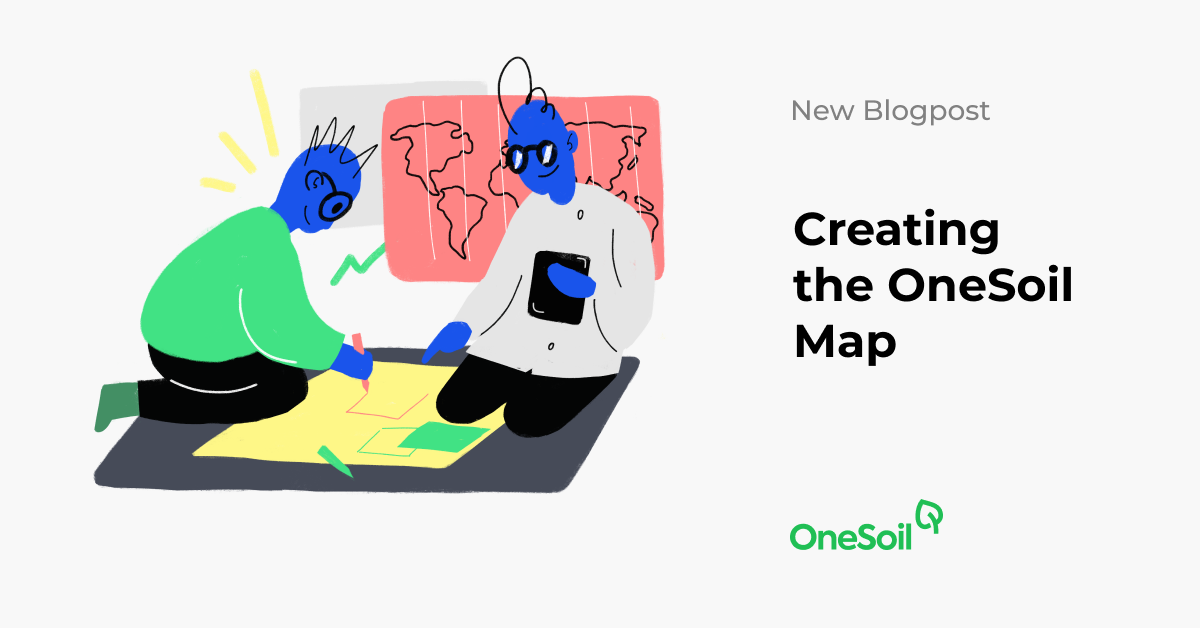 OneSoil explains the first map with AI detected fields and crops