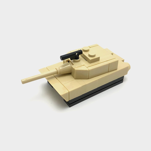 LEGO мини самоделка: Танк M1 Abrams