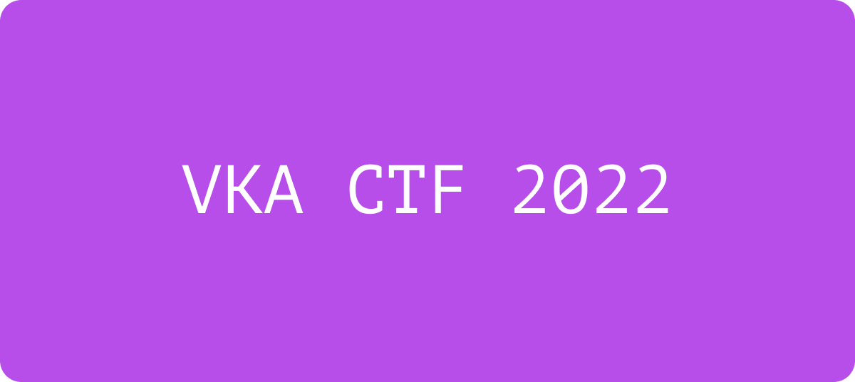 VKA CTF 2022