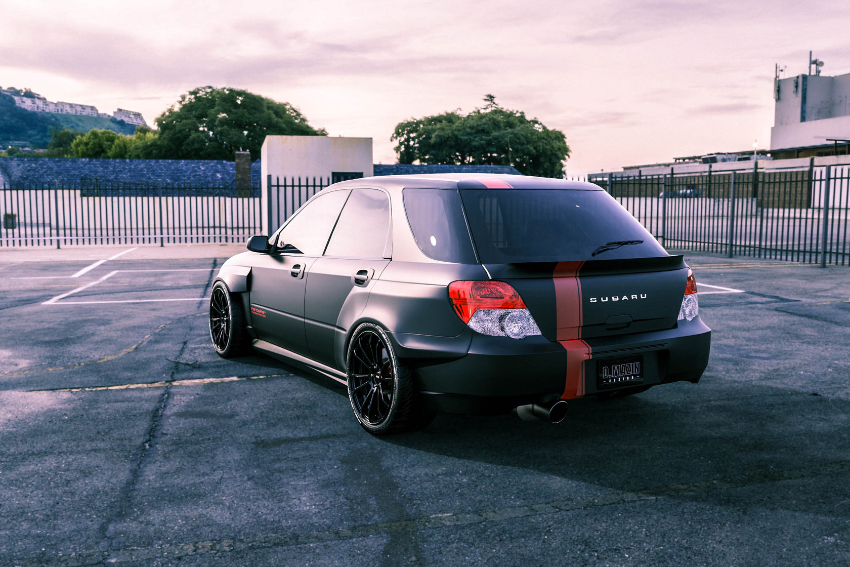 Fender Flares Set SUBARU IMPREZA WAGON (WRX/WRX STI) 03-05