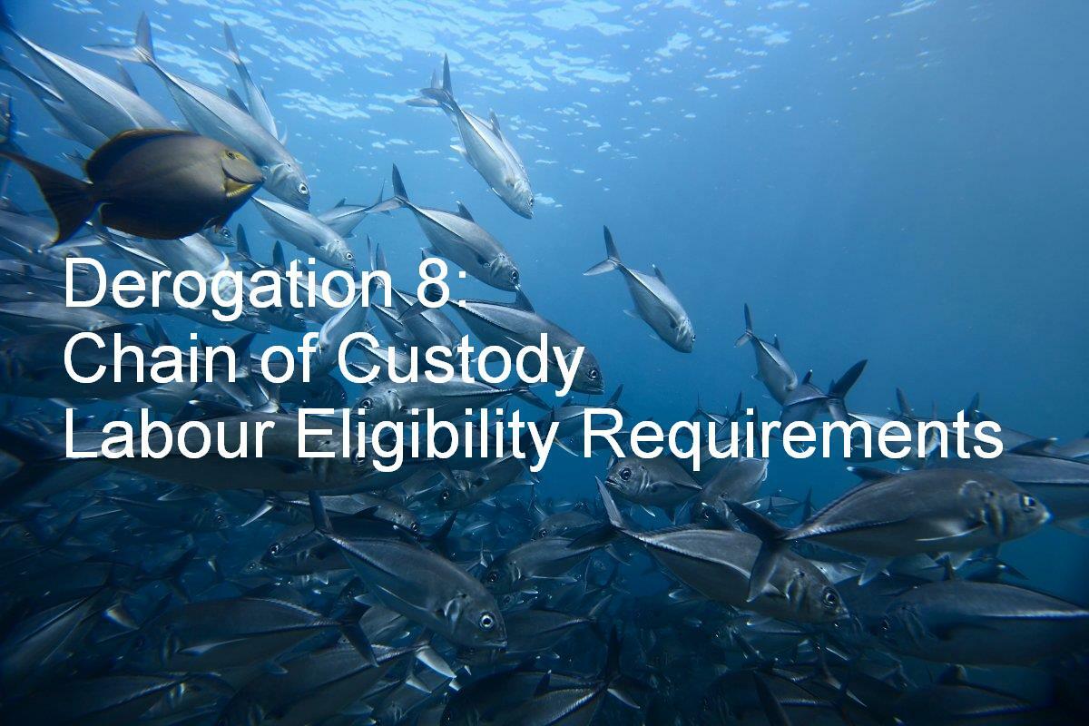 MSC Chain of Custody updates, May 15th 2023