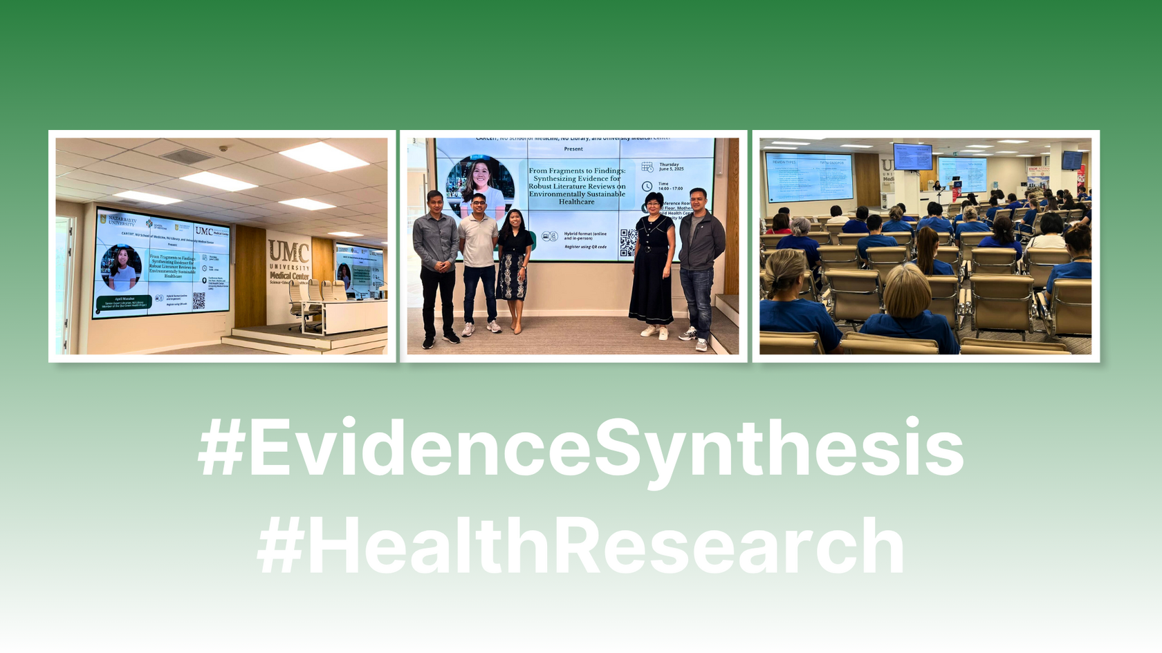 3rd Evidence Synthesis Workshop: Nursing Focus