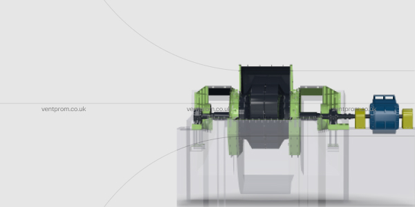 Upgrading of VTsD fans | Industrial fans by AMZ "Ventprom"