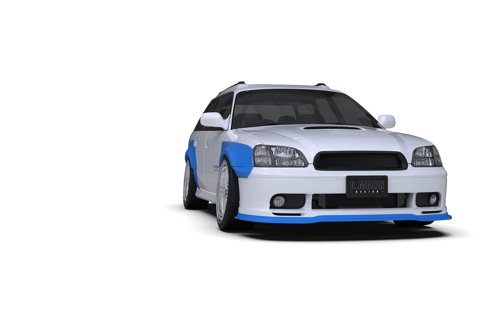 Front Lip Spoiler SUBARU LEGACY 01-03