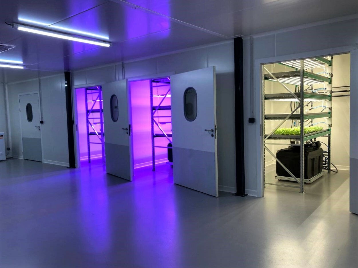 A producer of high-end cosmetics opened an indoor lab-farm with iFarm ...