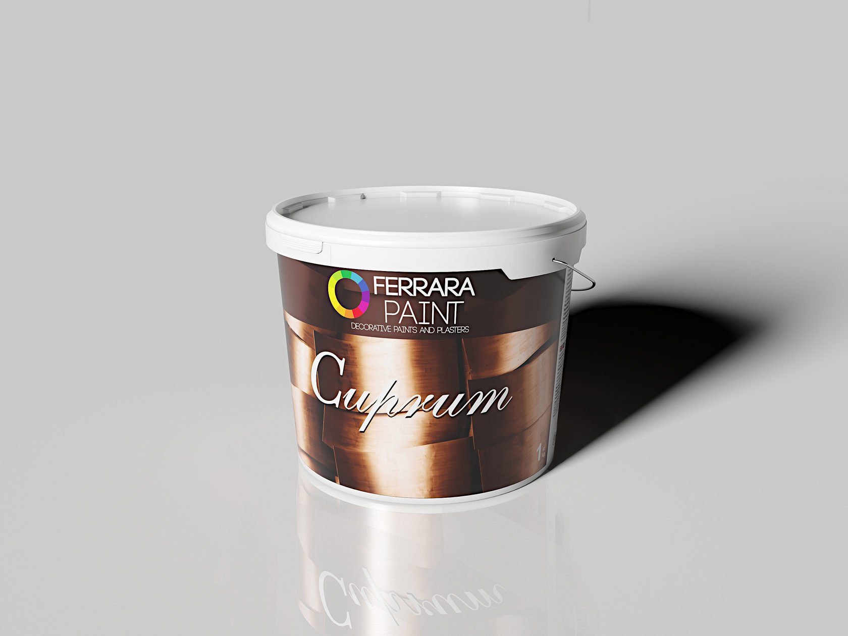 CUPRUM - декоративная медная штукатурка FERRARA PAINT.