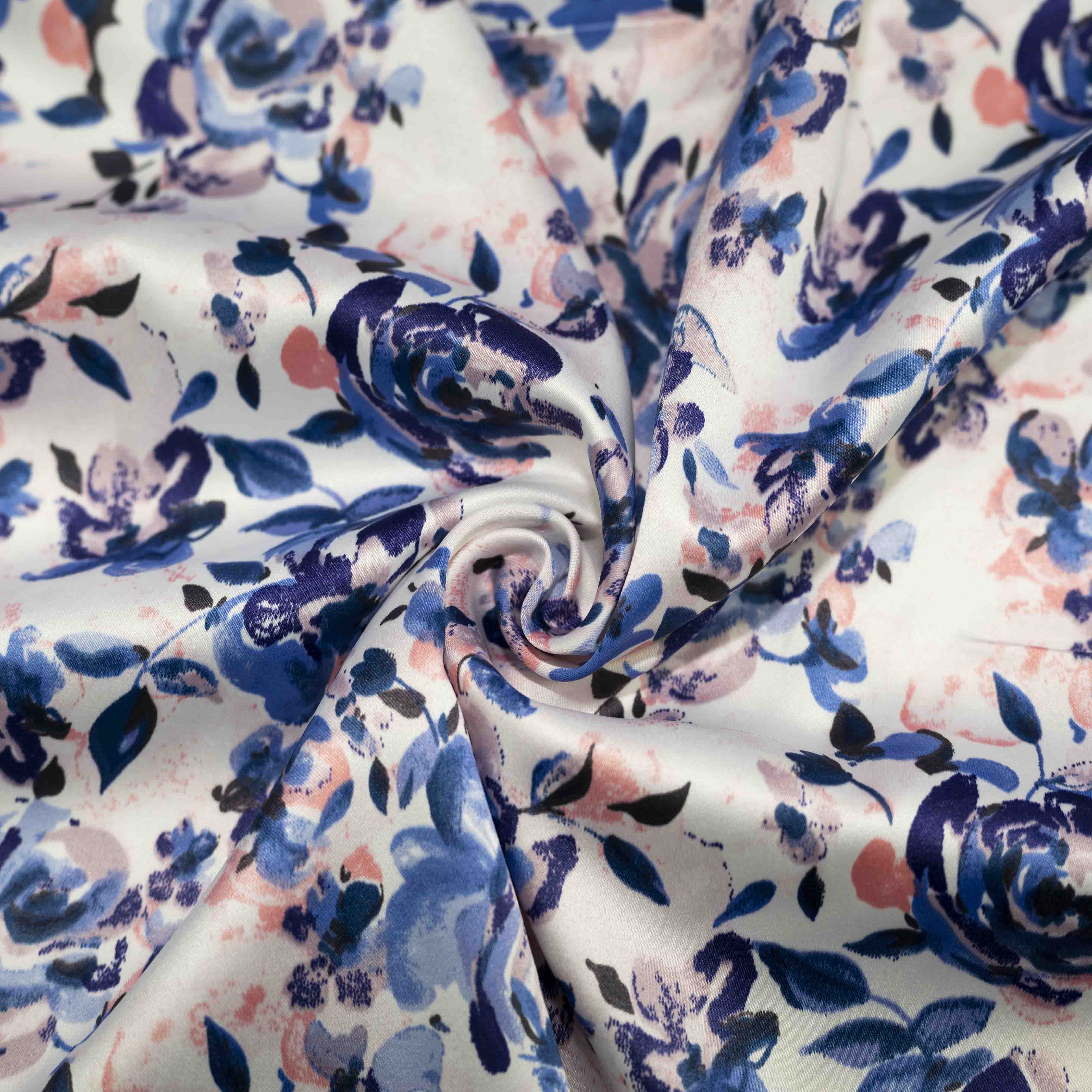 Атлас-стрейч, принт