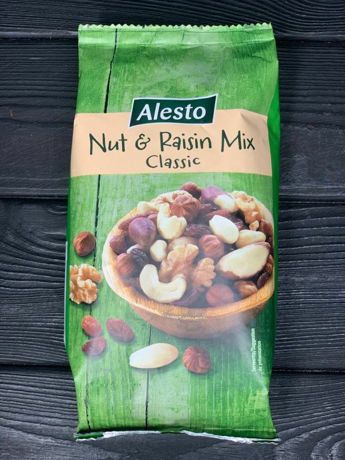 Мікс горіхів та родзинок Alesto 200г з Франції купити в Україні