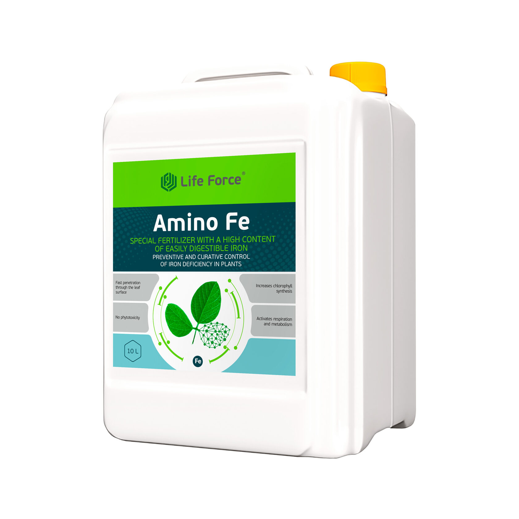 Amino Fe Life Force | A liquid fertilizer with iron in complex with ...