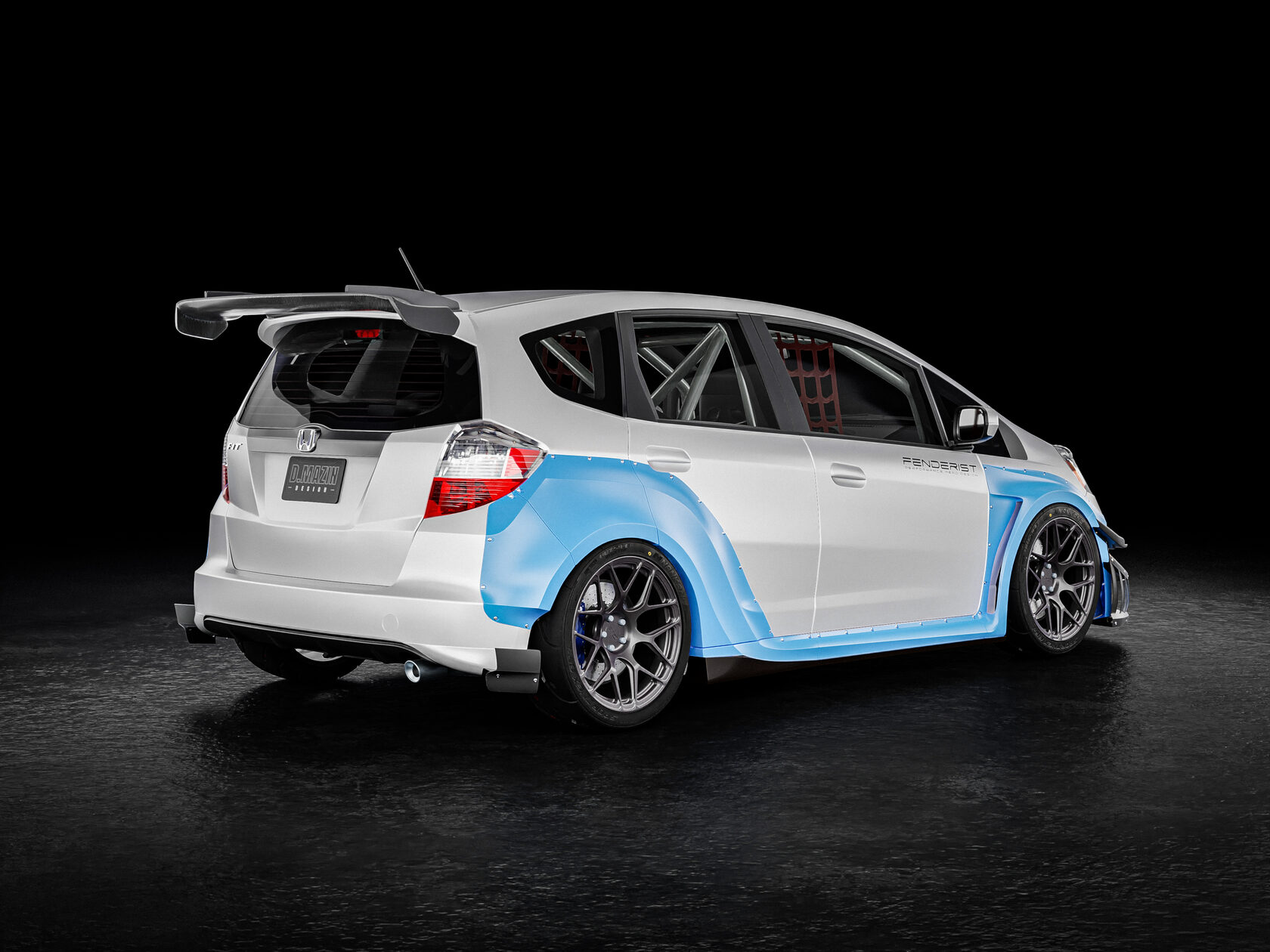 FENDERIST SPEC S Fender Flares Set / WIDE BODY KIT HONDA FIT / JAZZ ...