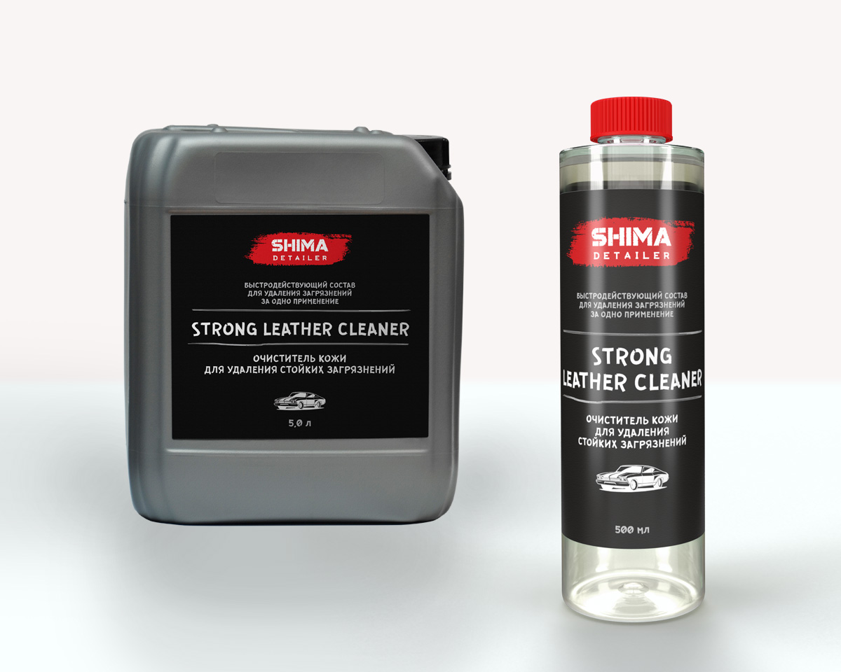 SHIMA DETAILER STRONG LEATHER CLEANER