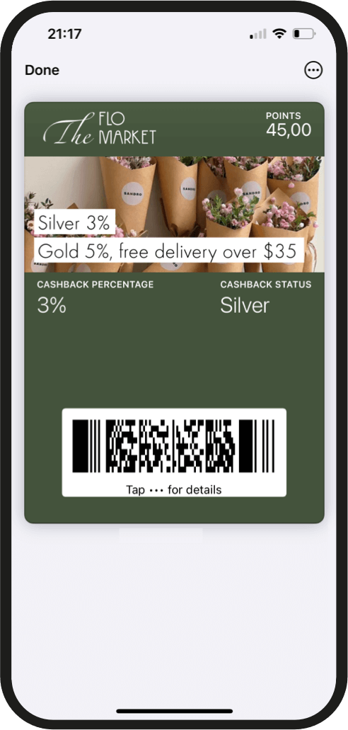 Digital loyalty card constructor for Apple Wallet and Google Pay ...