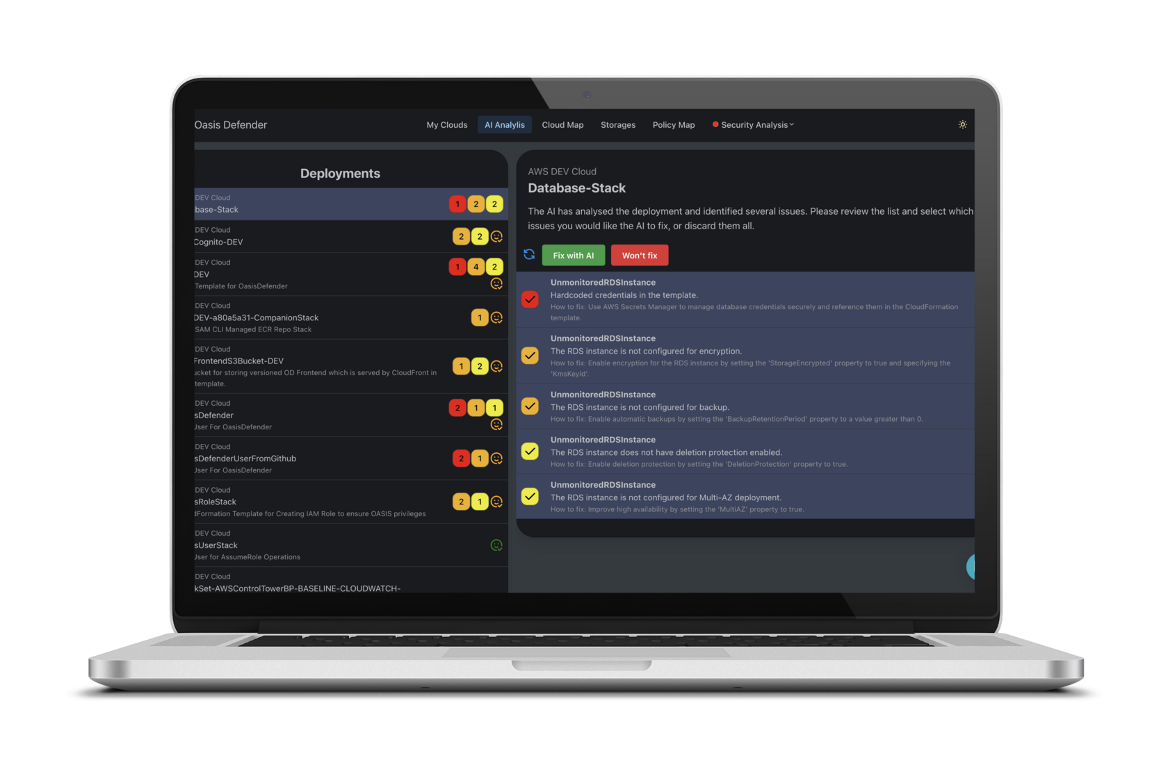 Gen AI-Powered CSPM for Multi-Cloud Security | Oasis Defender