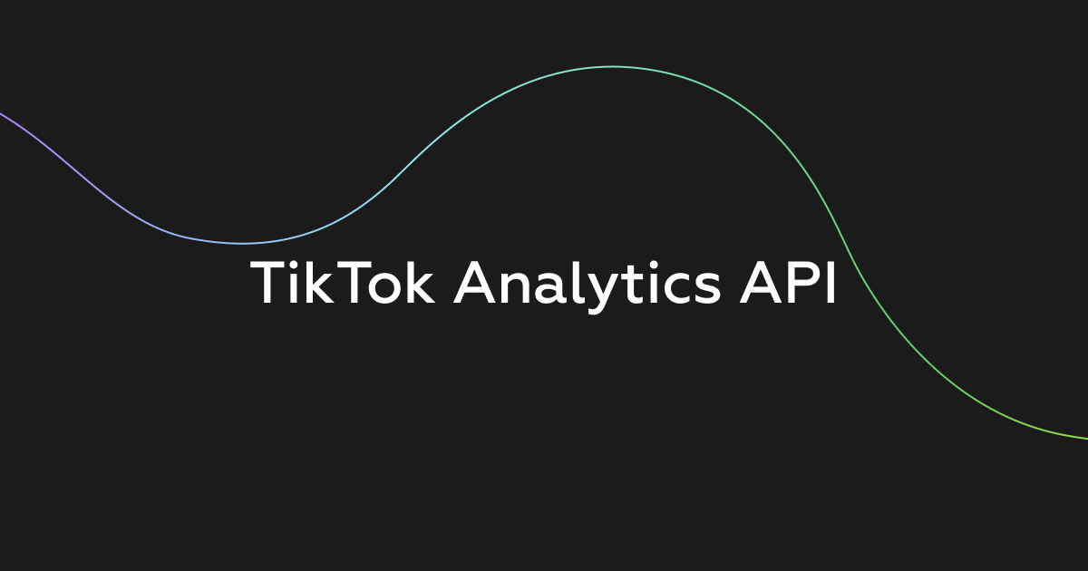 How Data365 Can Help You Build TikTok Analytics API | Data365.co
