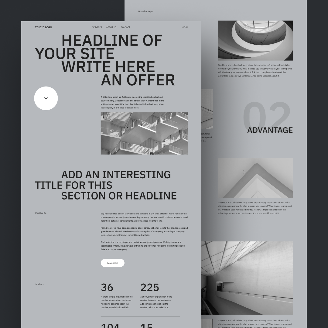 Zero Block Templates