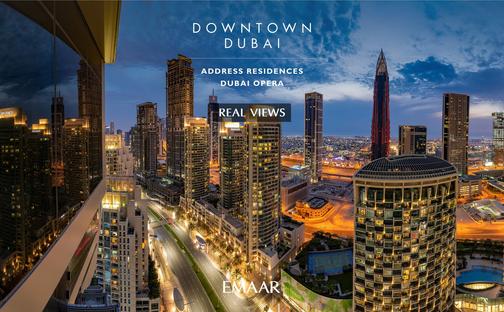 Address Residences Dubai Op Downtown Brochure, EMAAR Project, H&S Real ...