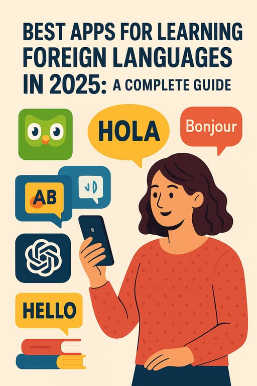 Best Apps for Learning Foreign Languages: What to Choose in 2025