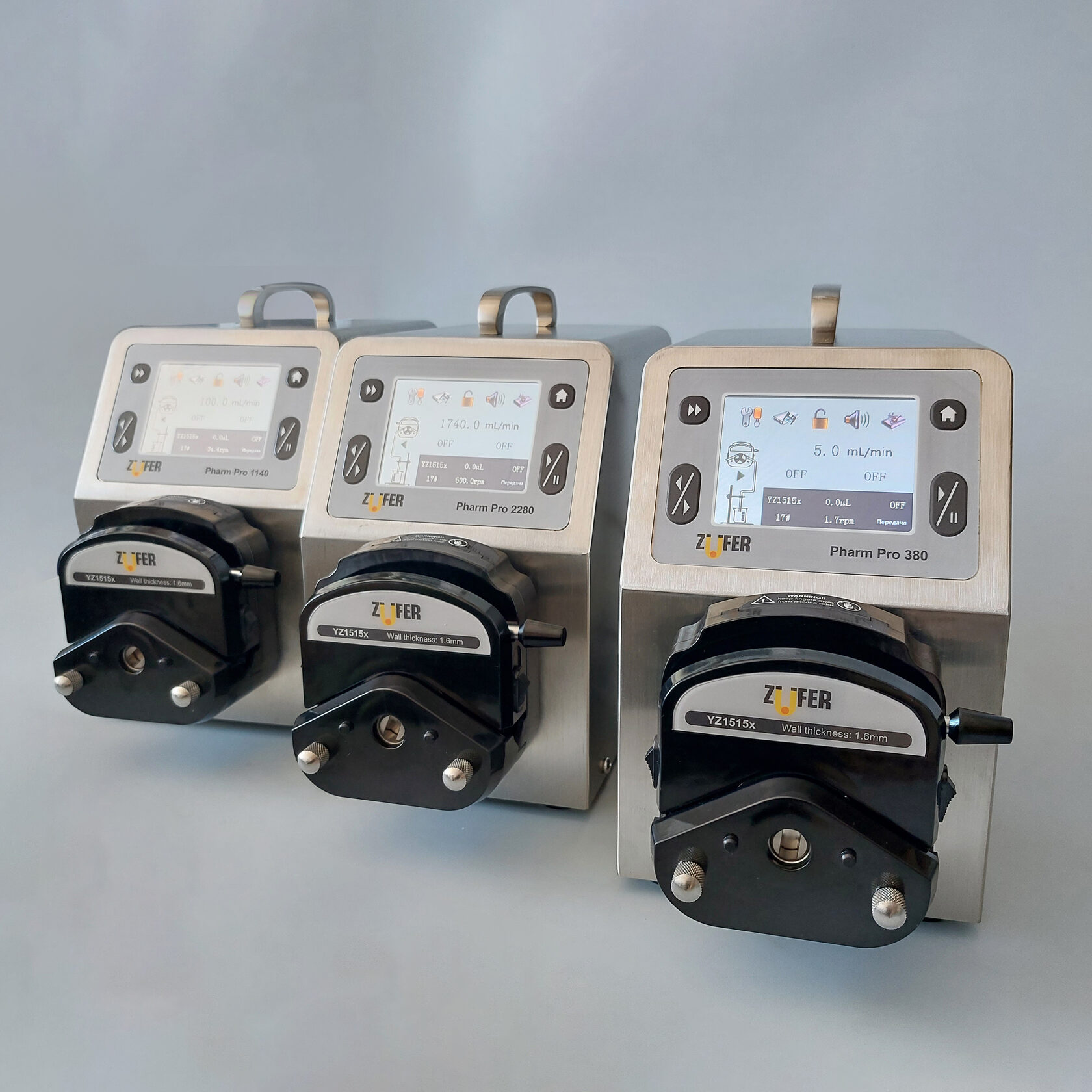 Дозирующие перистальтические насосы Zufer Pharm