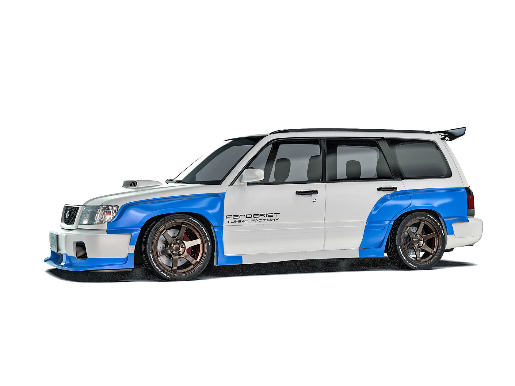 Top Spoiler v2 SUBARU FORESTER SF5/9 97-99