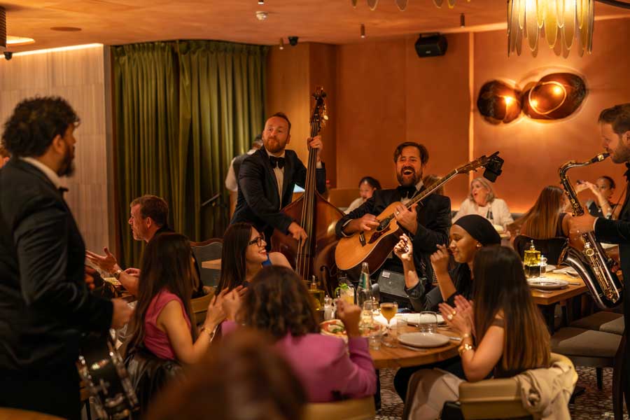 Fun Restaurant with Live Music | Soho Dinner Parties