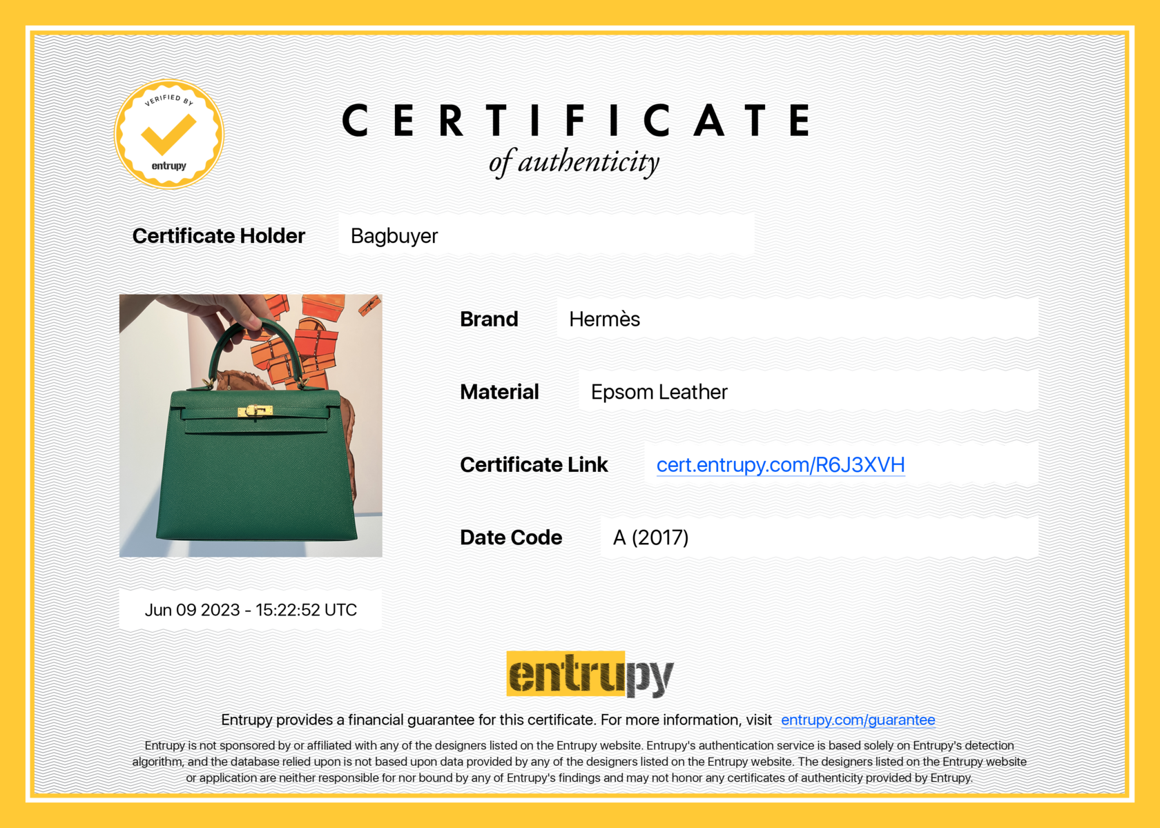 Аутентификация Entrupy в Москве/(Проверить сумку на аппарате Entrupy)