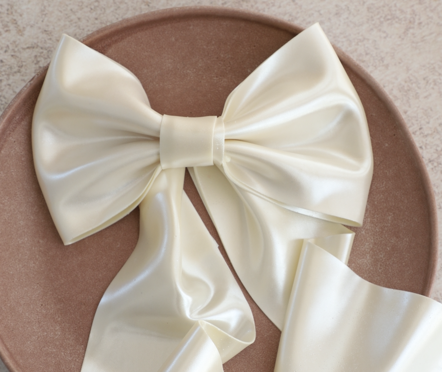 HOW TO MAKE EDIBLE SILK RIBBON