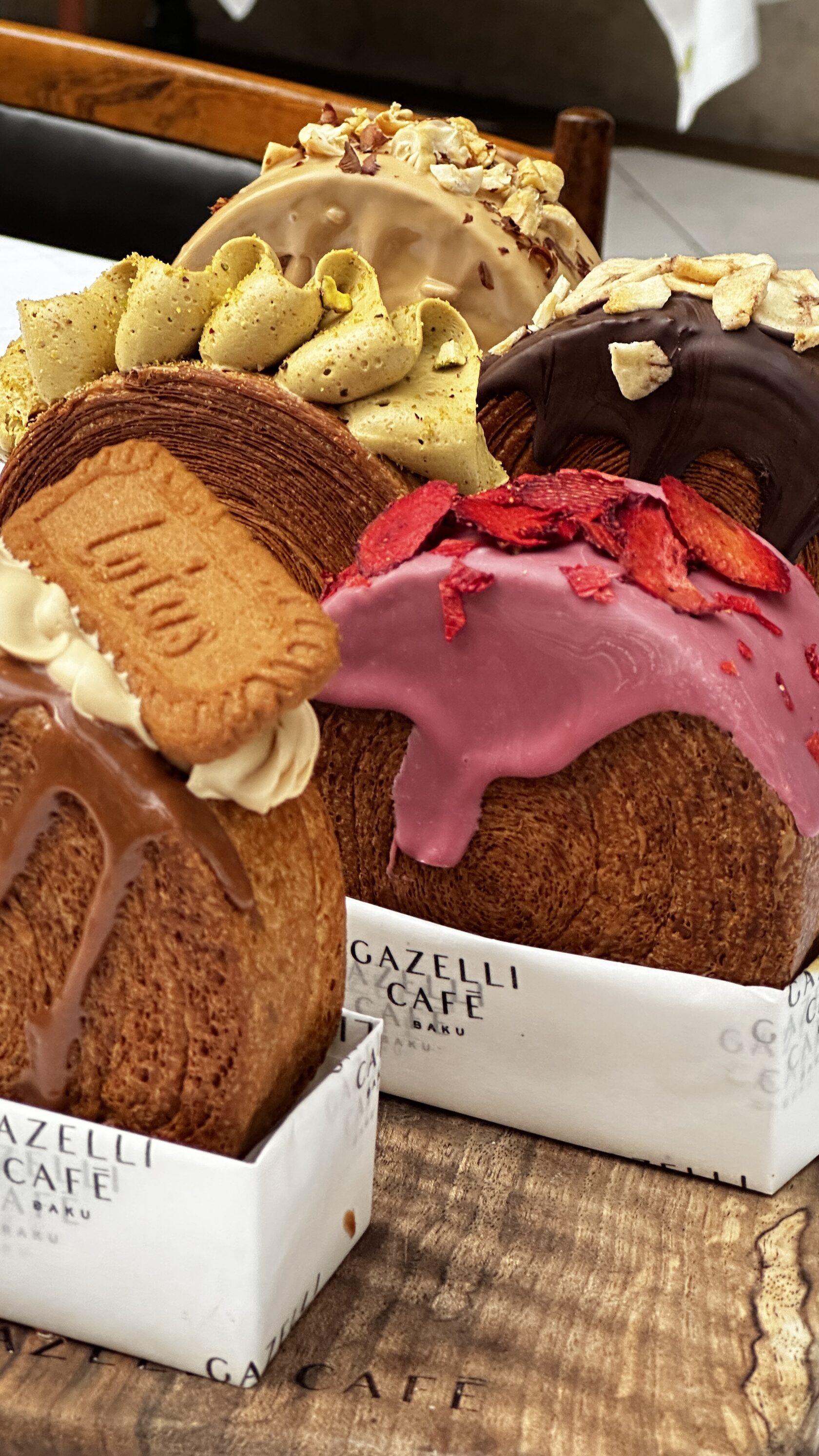 New desserts at Gazelli Cafe