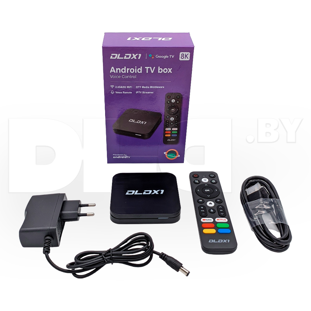 ТВ приставка DLD X1 (Android TV BOX)