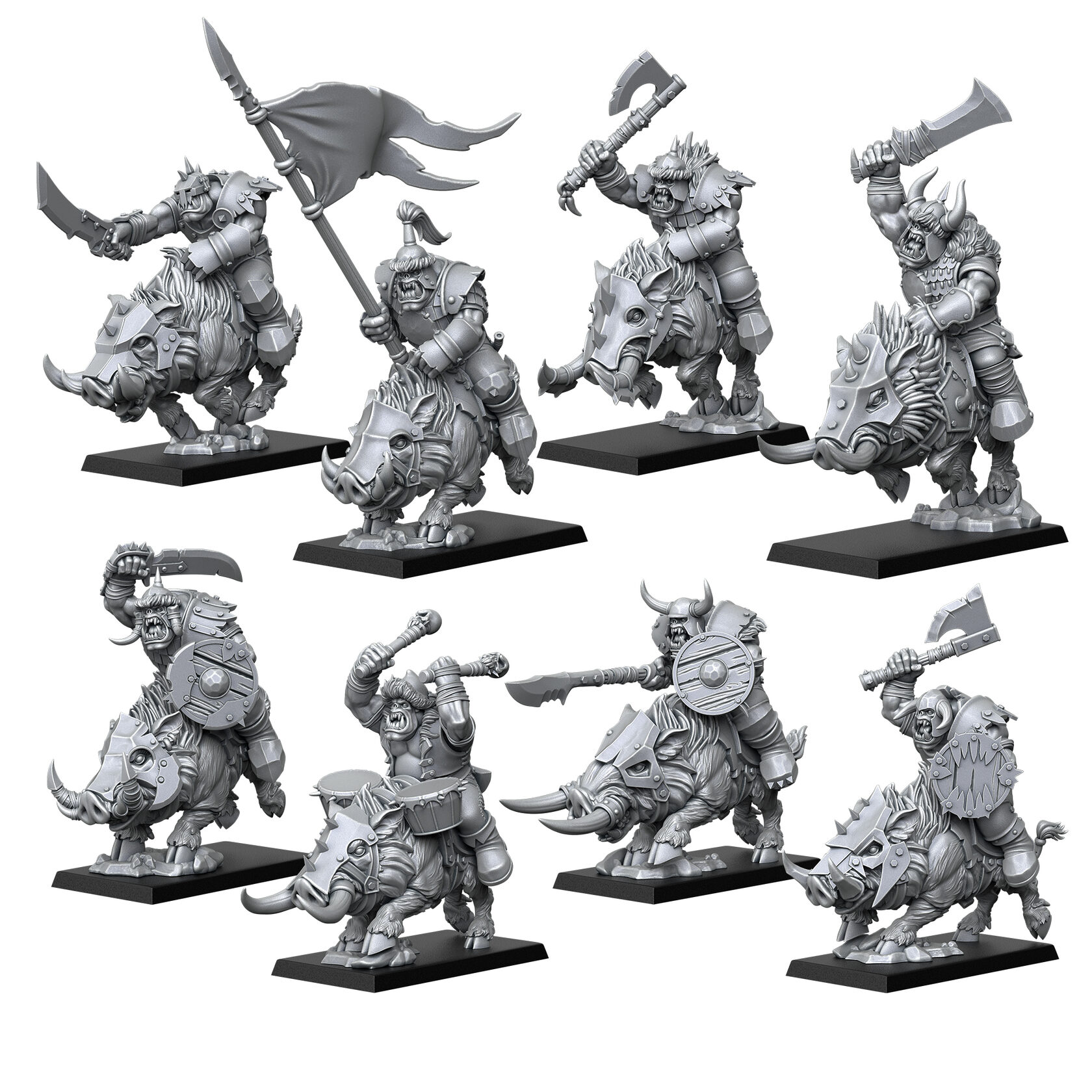 Orc Boar Rider Pack