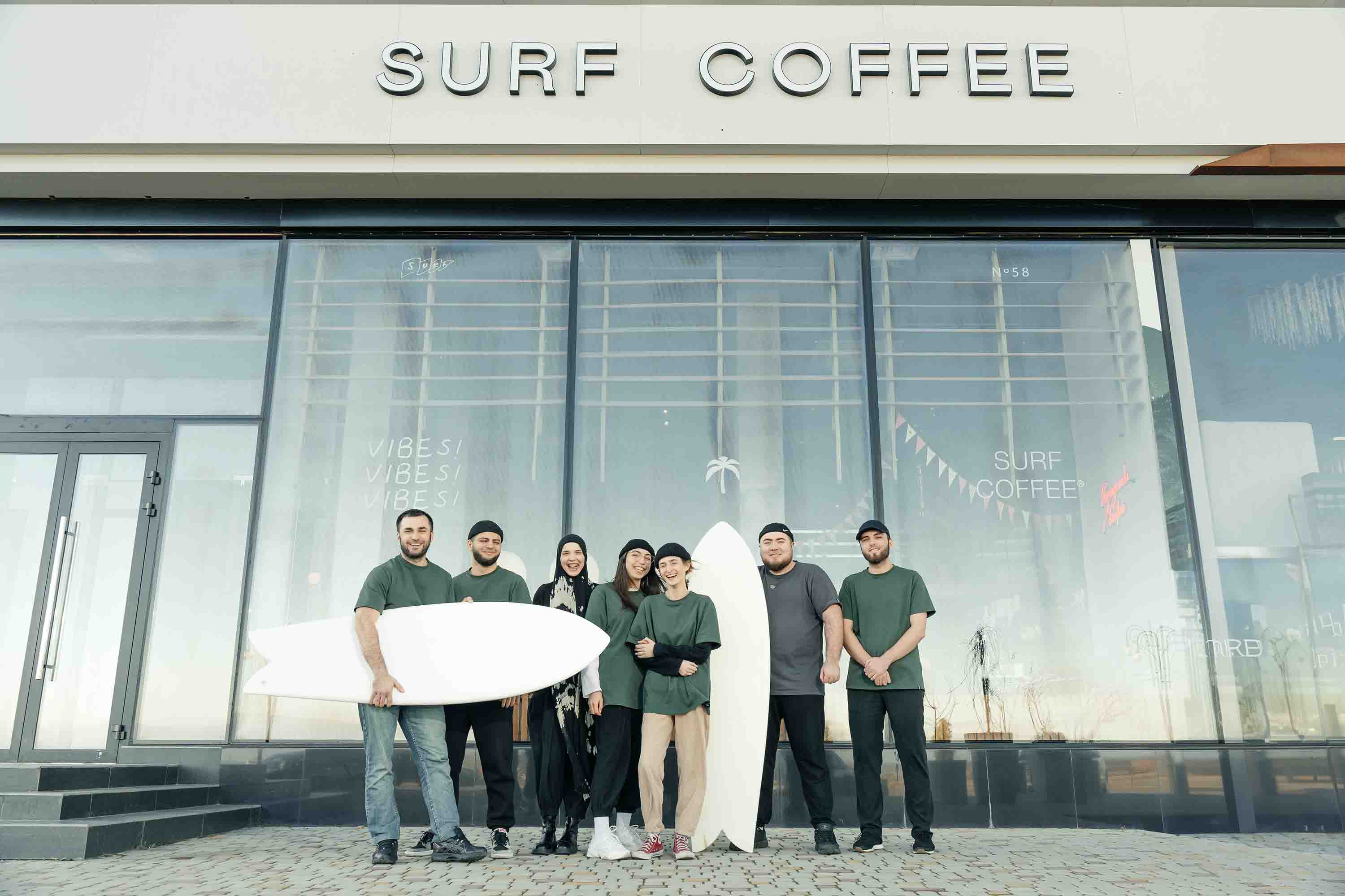 SURF COFFEE® X CASPIAN