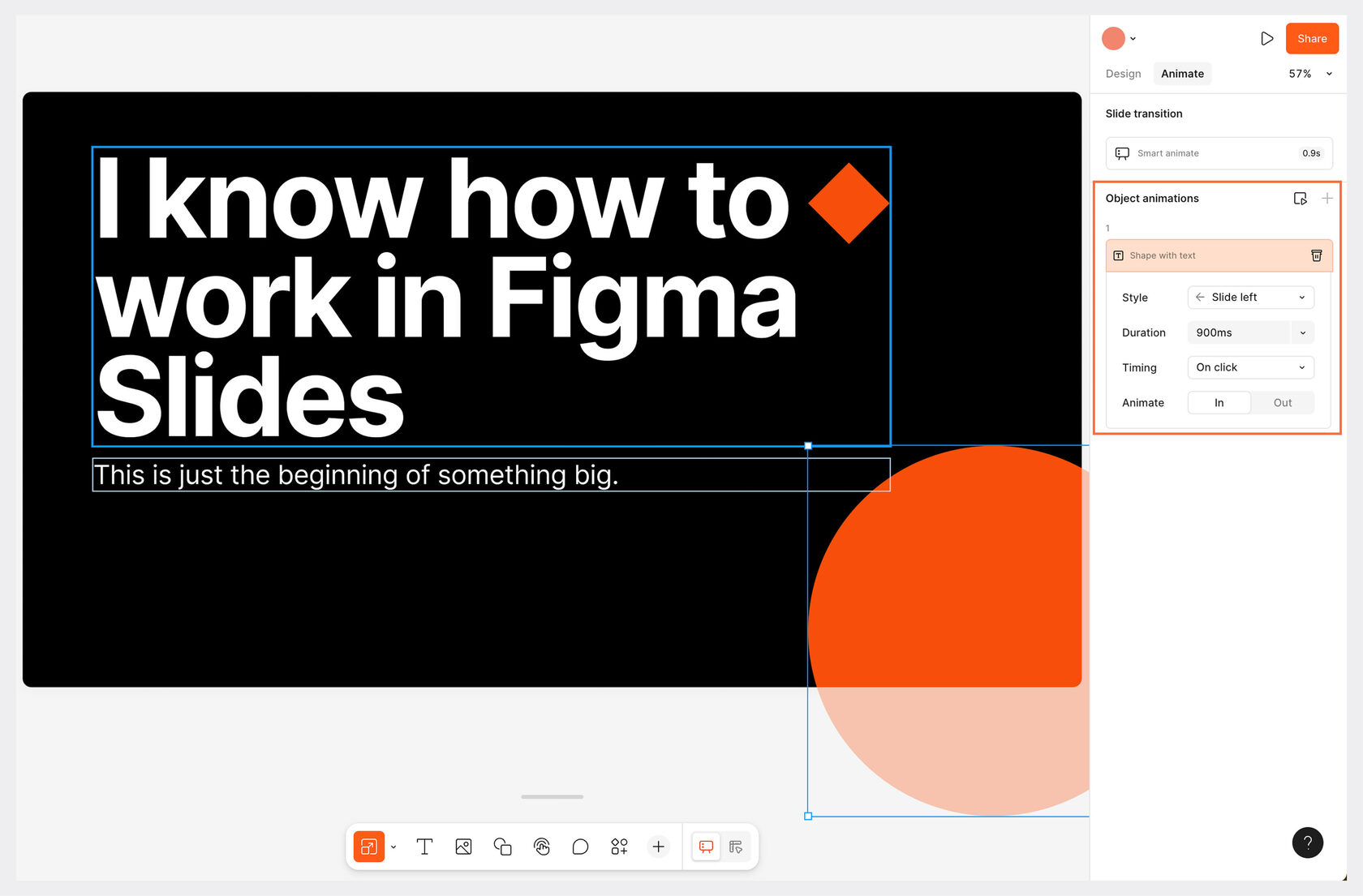 Cómo crear una presentación en Figma Slides