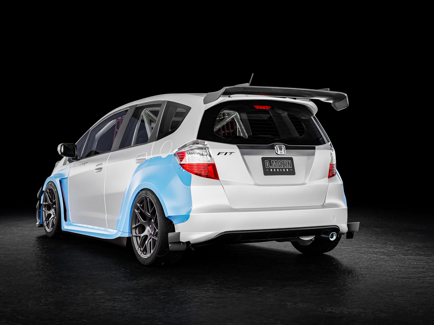 FENDERIST SPEC S Fender Flares Set / WIDE BODY KIT HONDA FIT / JAZZ ...