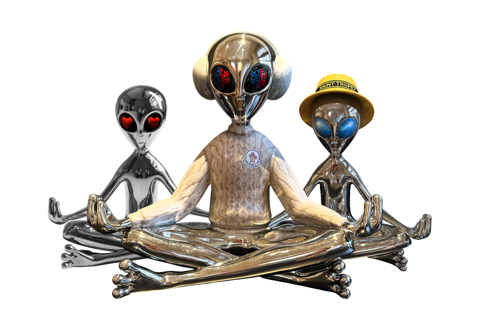 "Honey, grab the kids, the 'Aliens' have landed!"