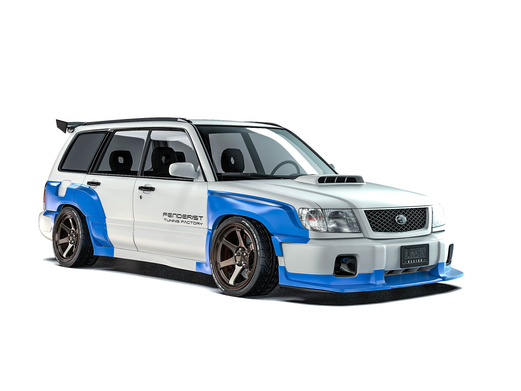 Top Spoiler v2 SUBARU FORESTER SF5/9 97-99