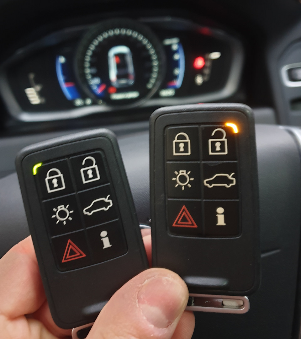 Установка Keyless System в Volvo XC60 2017MY