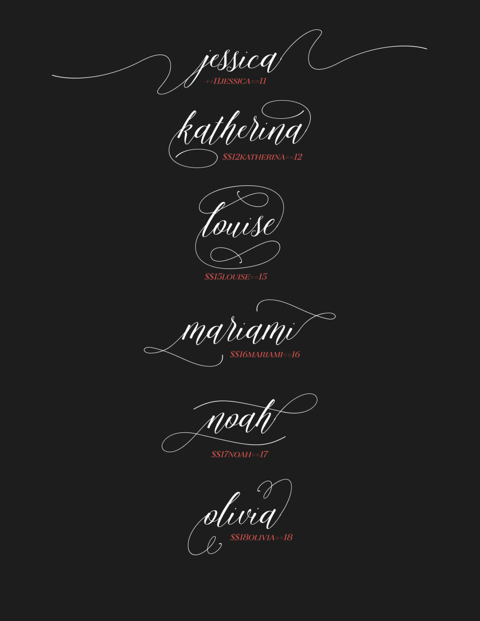 Amelia Font | Script Fonts - Blessed Print
