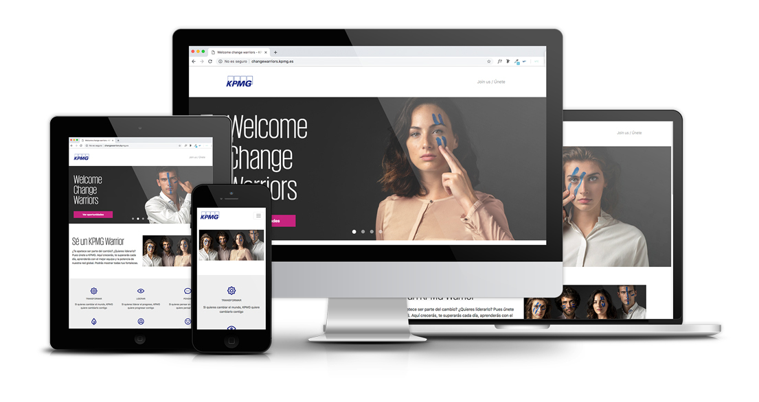 KPMG Change Warriors. Creating a disruptive concept by WTC