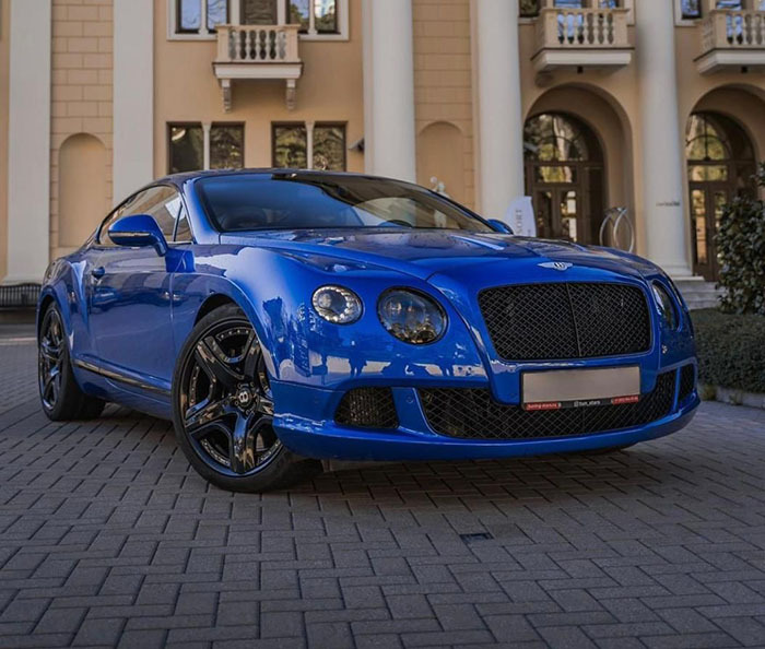 Bentley Continental - Blue