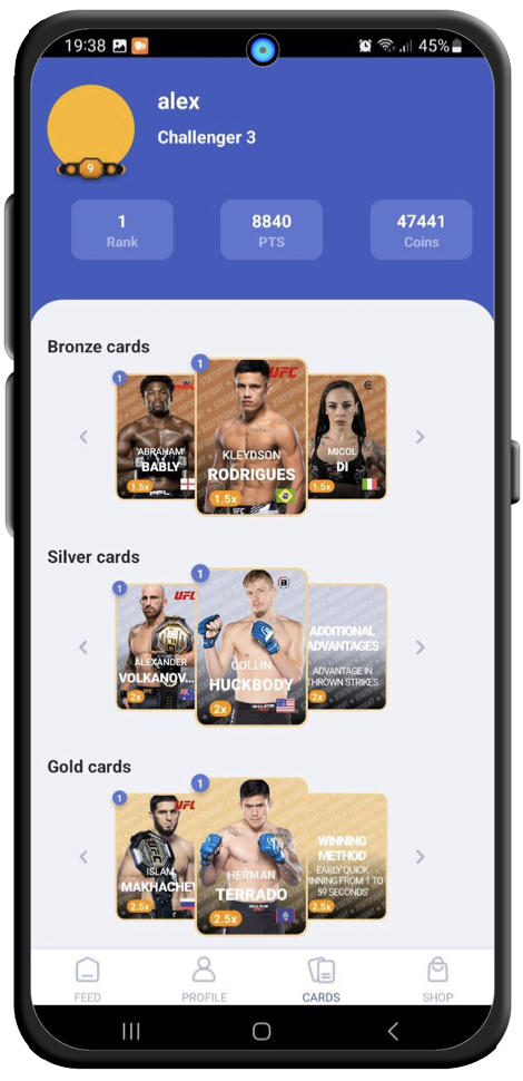 Stats Fight - MMA Picks & Score App