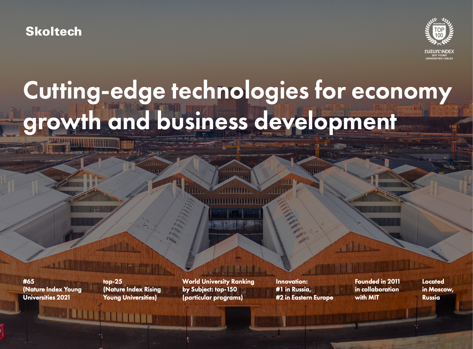 Cutting-edge technologies for economy growth and business development