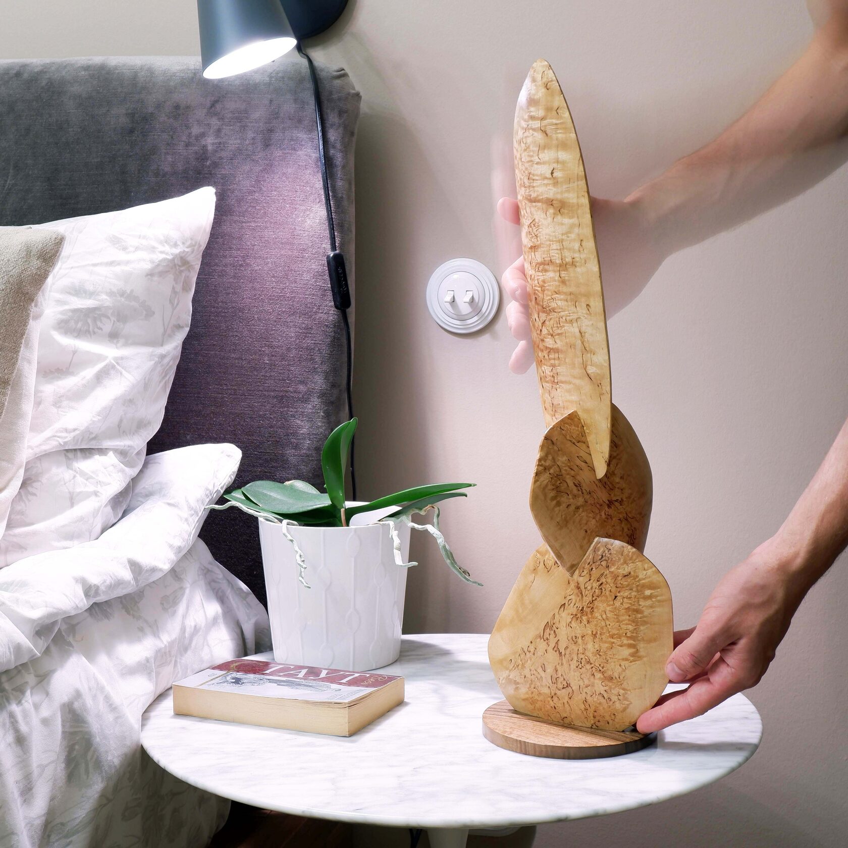 Wooden sculptures by Sam Belugin