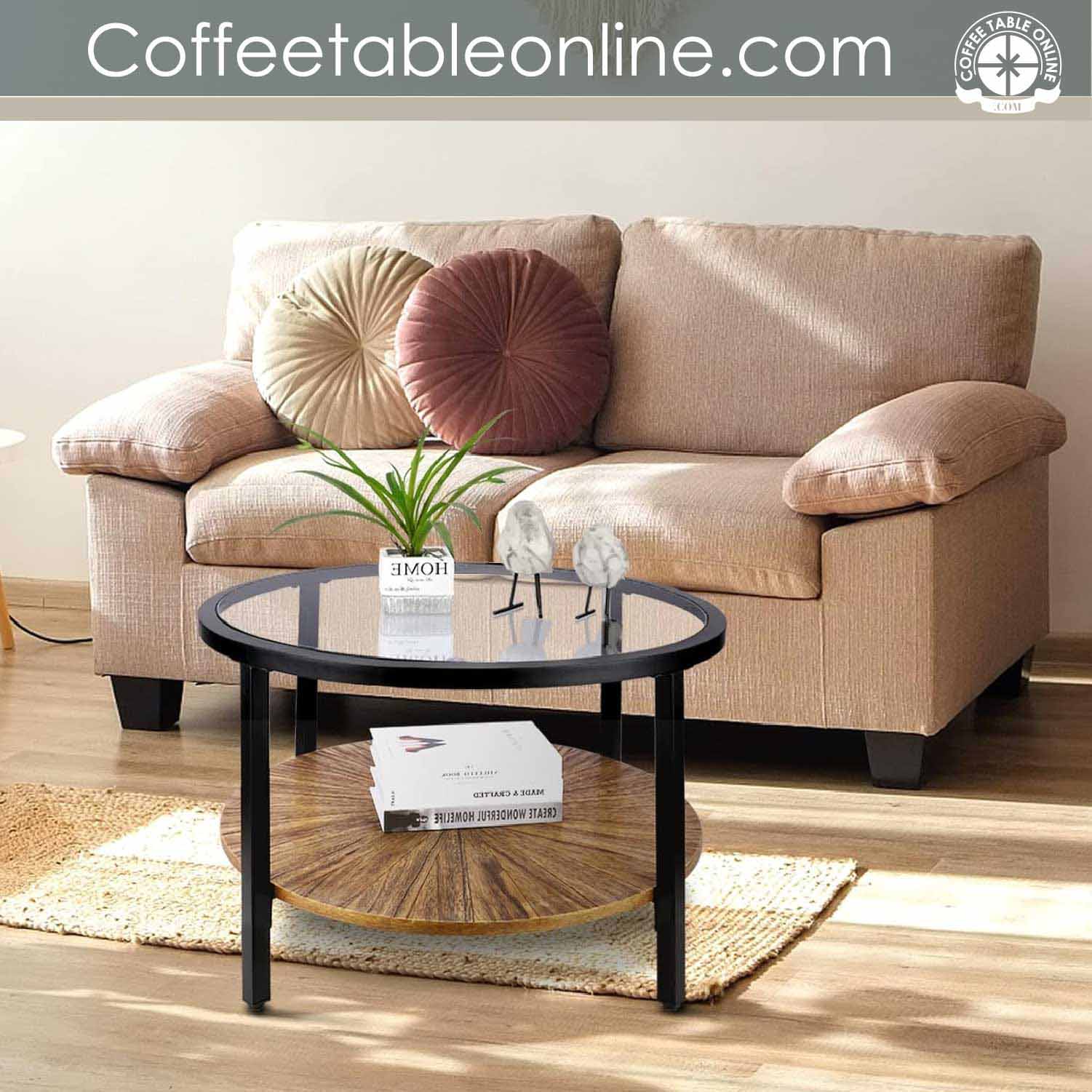 24 Small Round Glass Coffee Tables | A Guide to Decorating and Maintaining